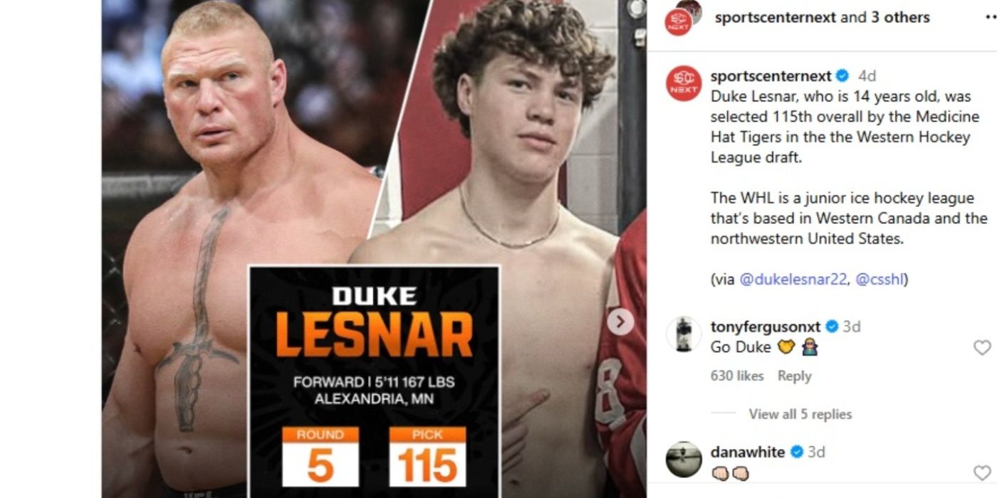 The Mini Beast Has Been Unleashed: Brock Lesnar's Son Gets Drafted To ...