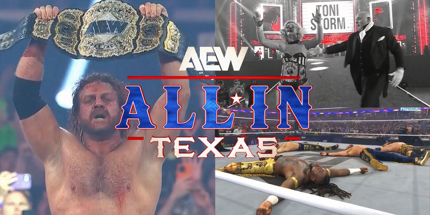 AEW All In Texas 2025: Every Match Ranked & Reviewed