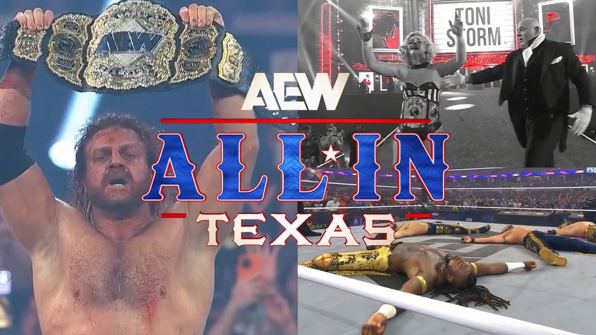 AEW All In Texas 2025: Every Match Ranked & Reviewed