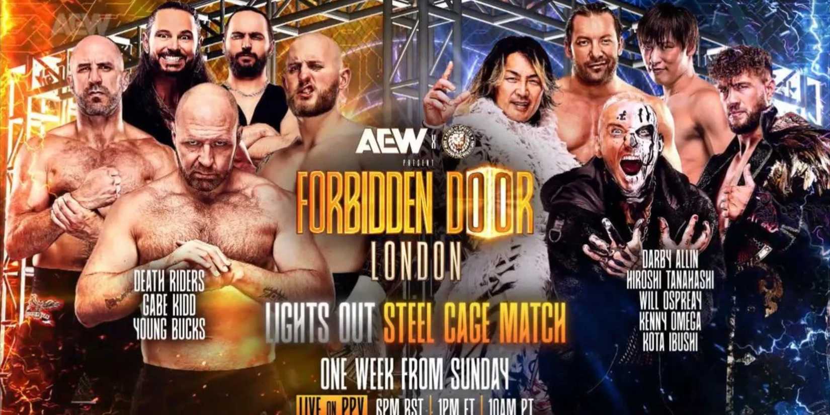 AEW Forbidden Door 2025: Every Match Ranked & Reviewed