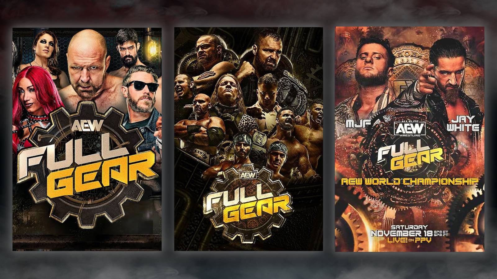 Every AEW Full Gear Promotional Poster, Ranked