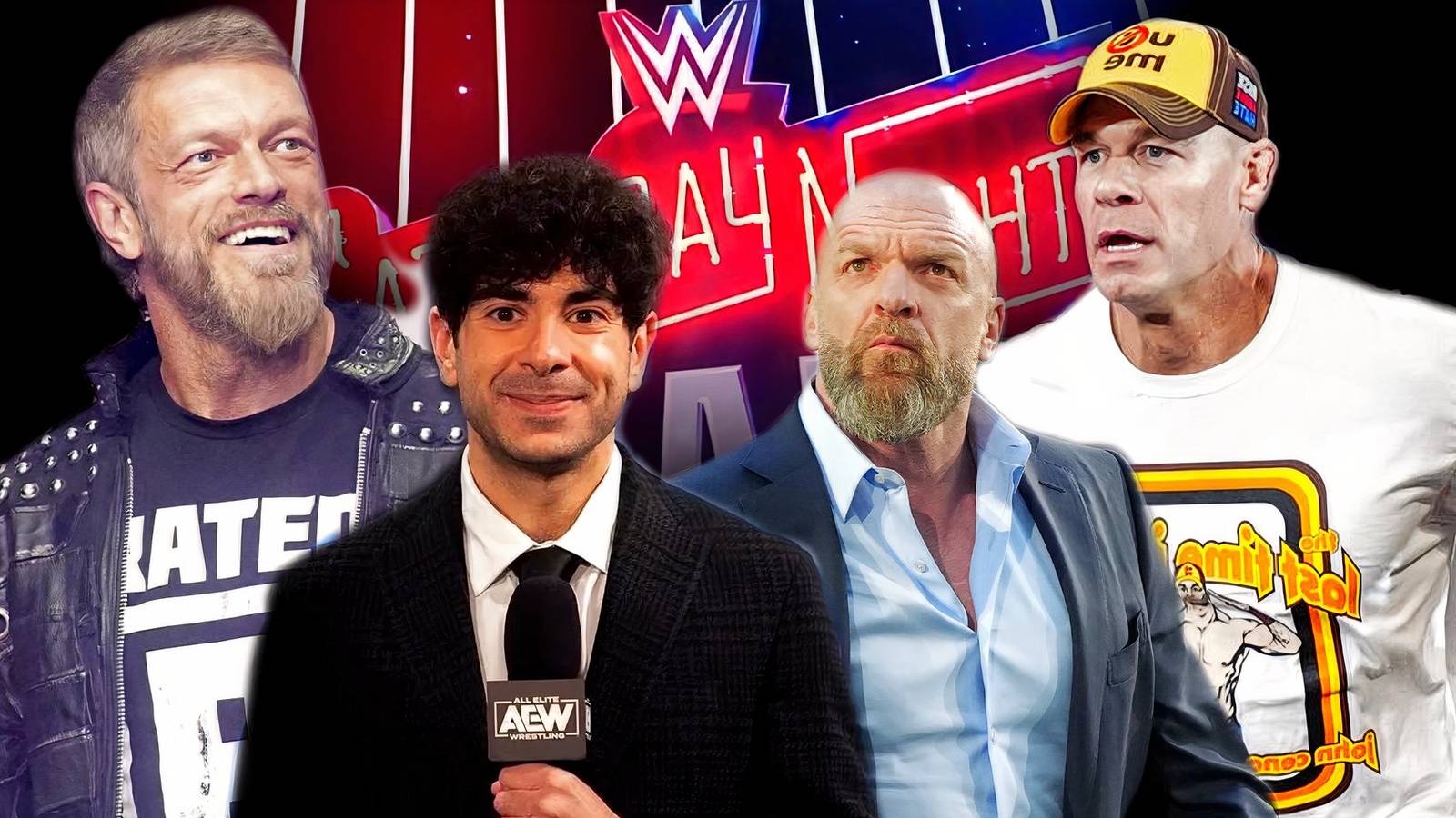 Edge Attending John Cena’s WWE Farewell Present – GOALL