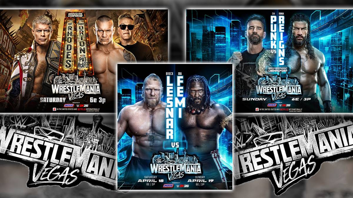 Every WrestleMania 42 Match, Ranked By Quality Of Build