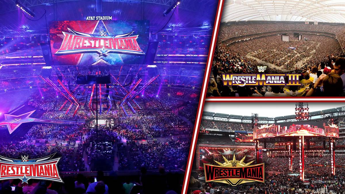 WrestleMania Events With The Highest Attendances, Ranked
