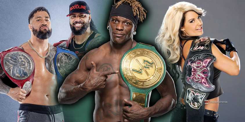 Every WWE World Championship Design Ever