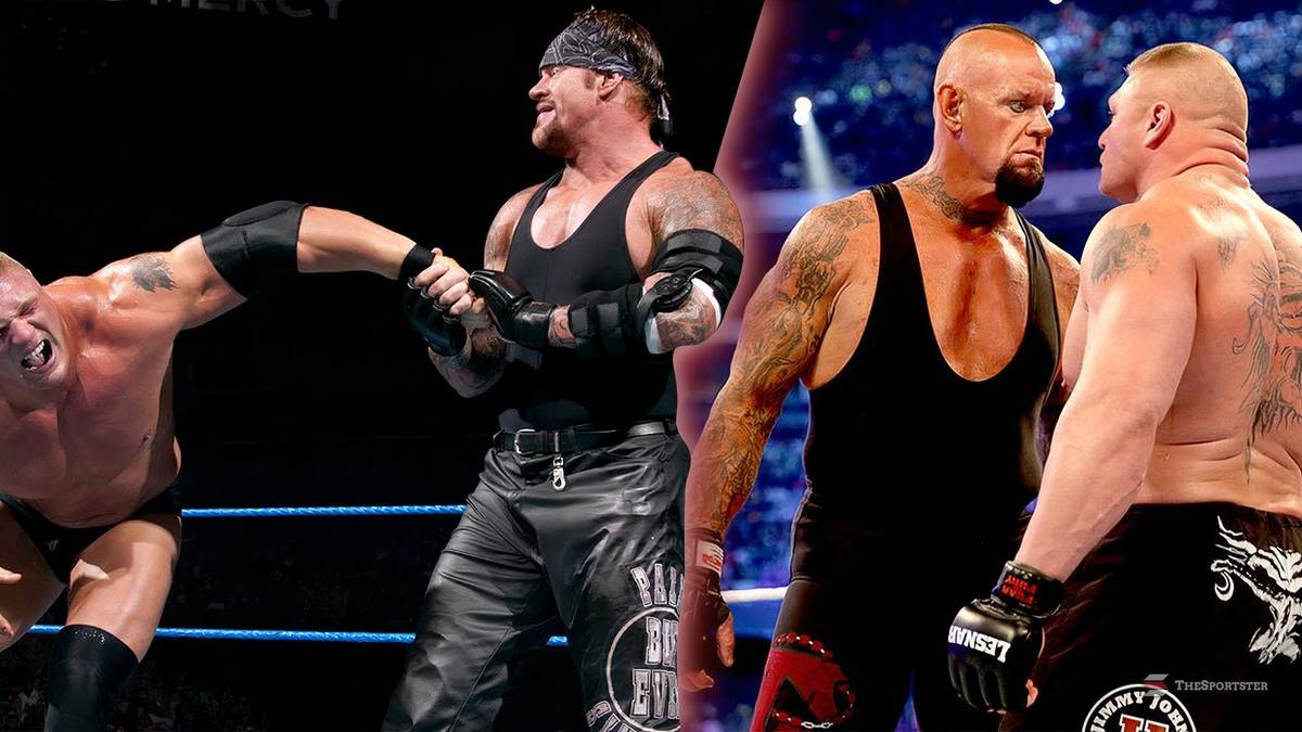 The Real-Life Heat Between Undertaker & Brock Lesnar, Explained