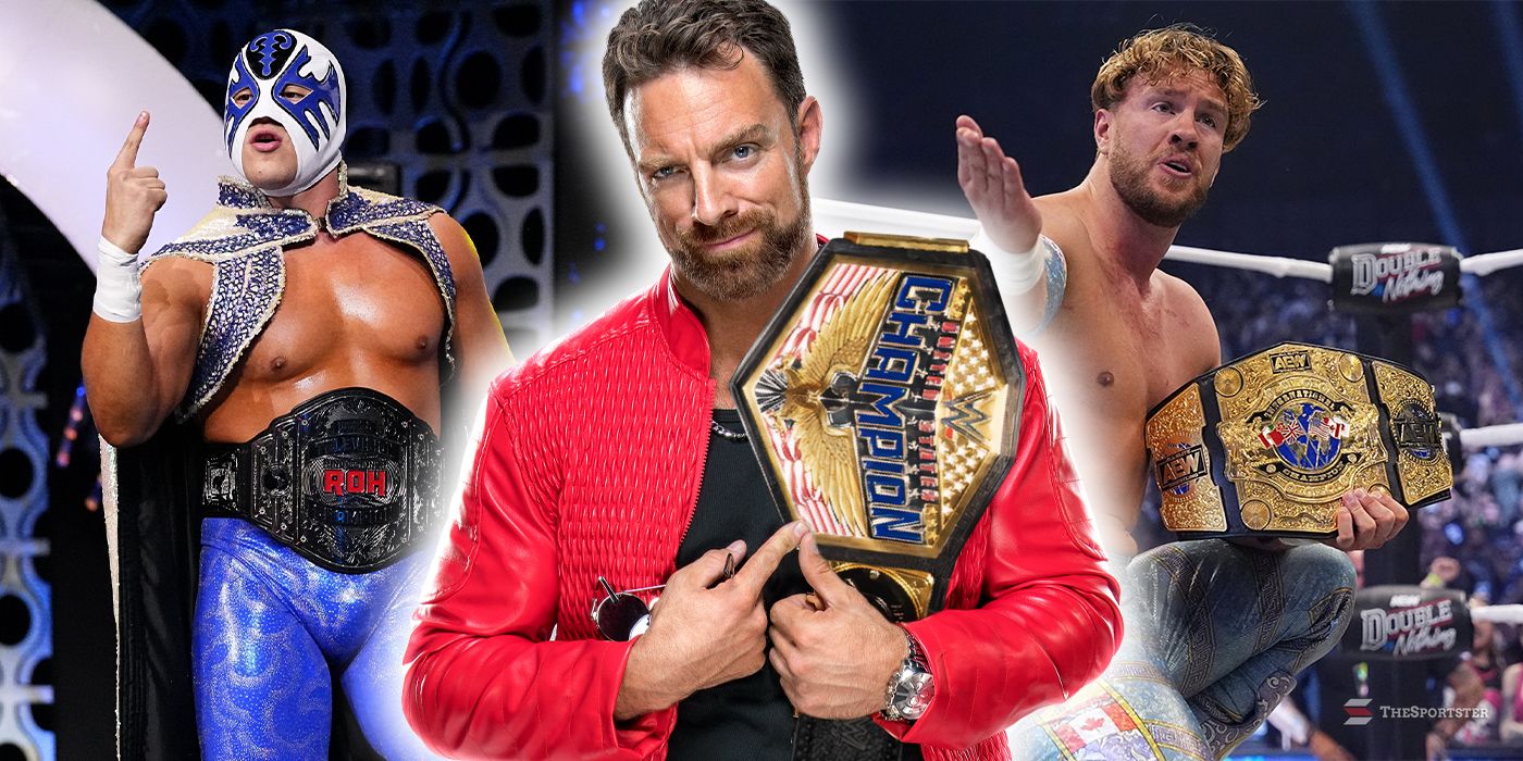 Best Current Midcard Championship Designs In Wrestling