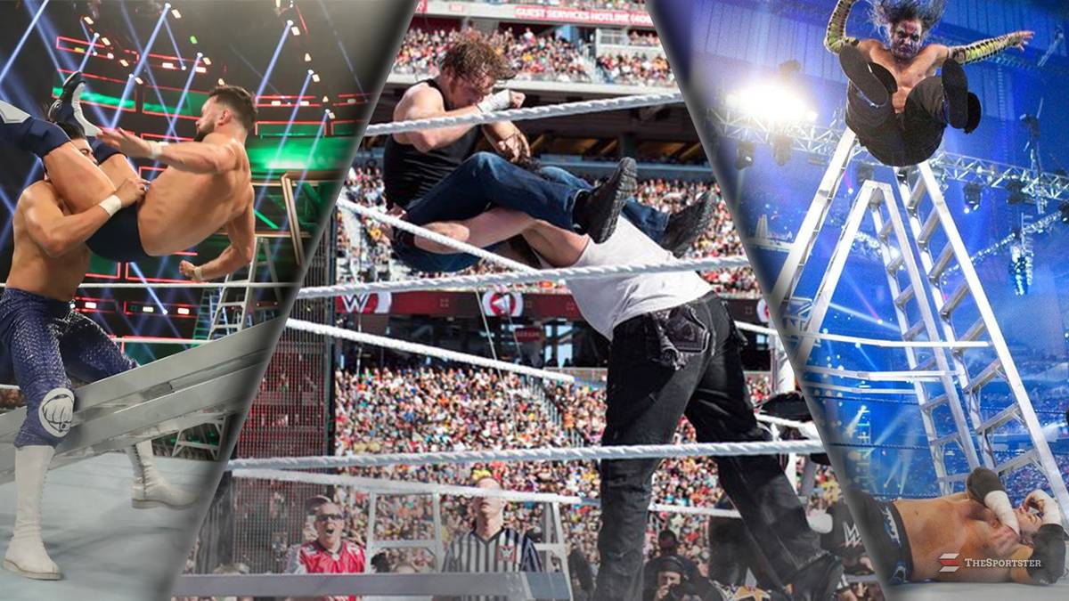 Most Dangerous Ladder Spots In WWE History