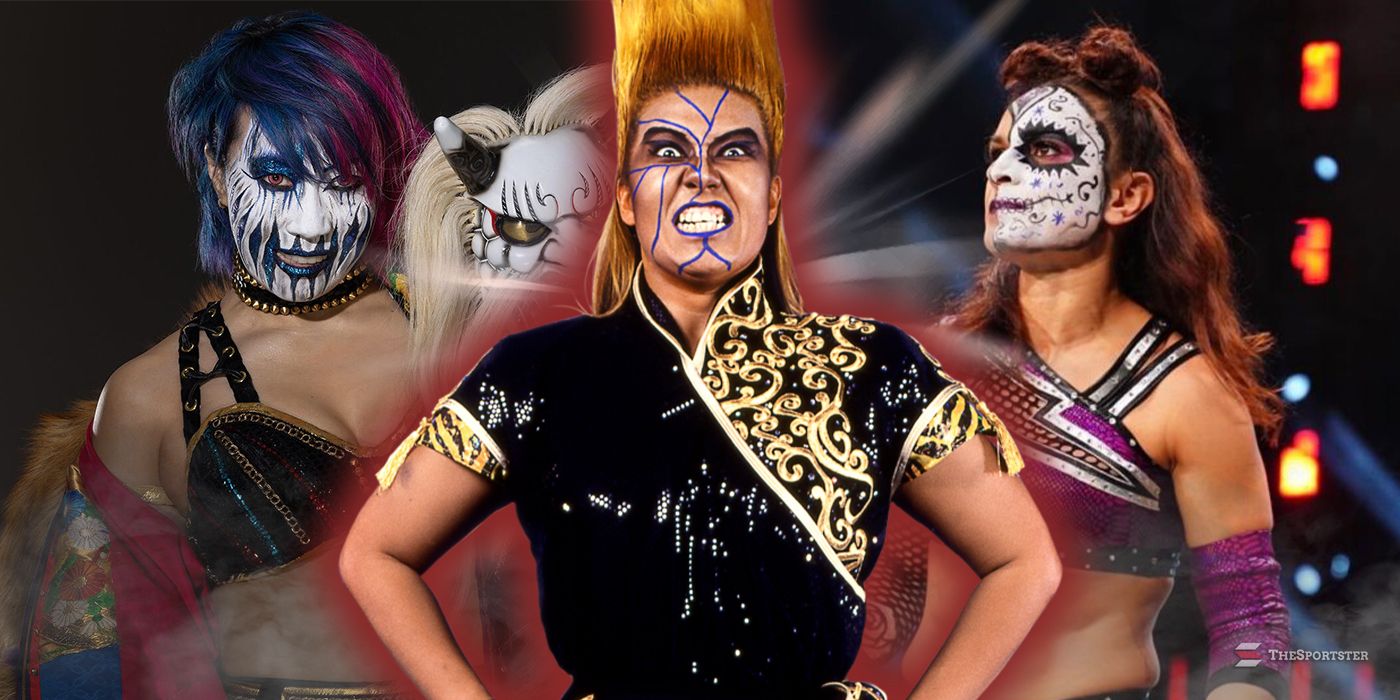 Women's Wrestlers Who Rocked Face Paint To The Ring