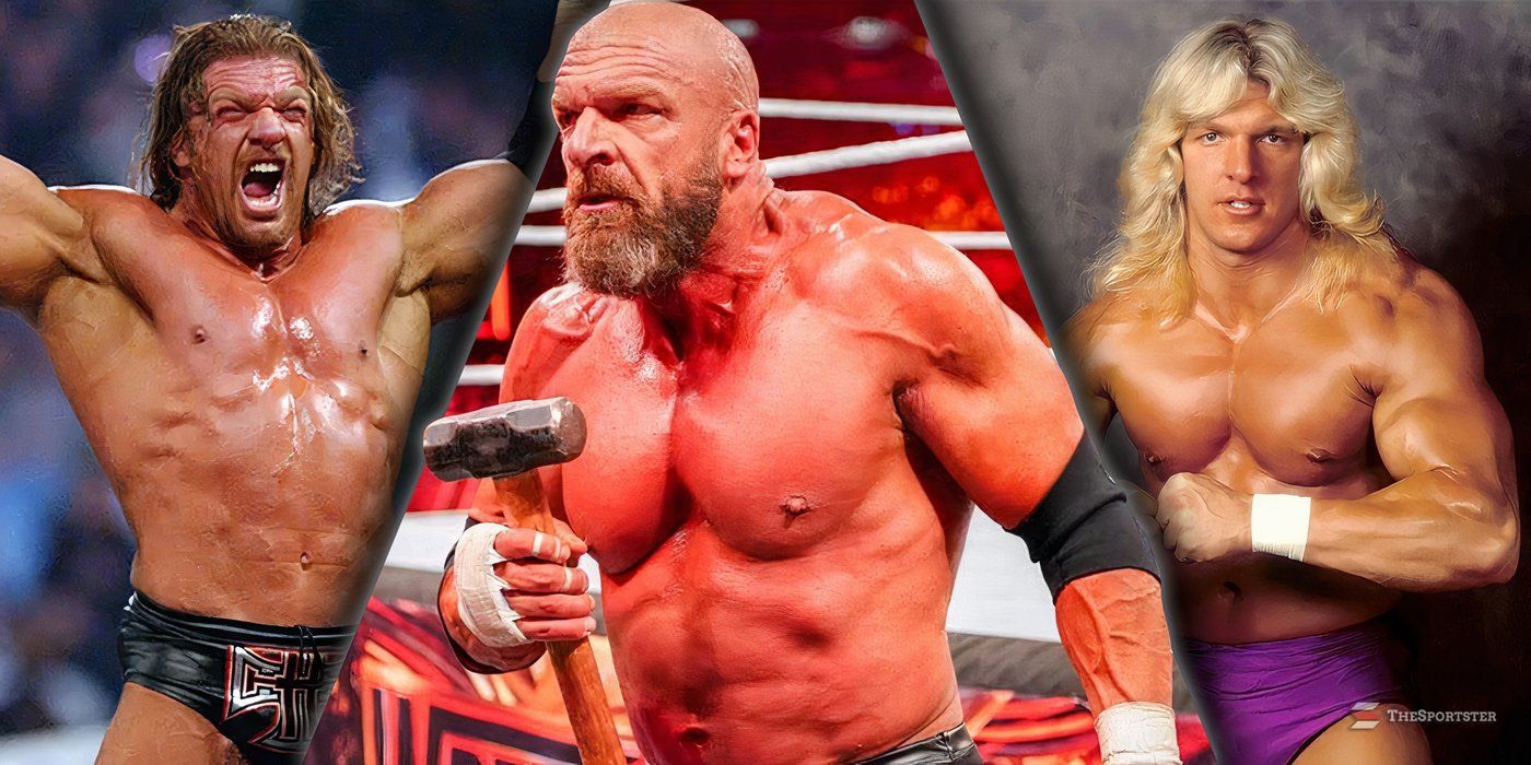 Triple H's Body Transformation Over The Years, Shown In Photos