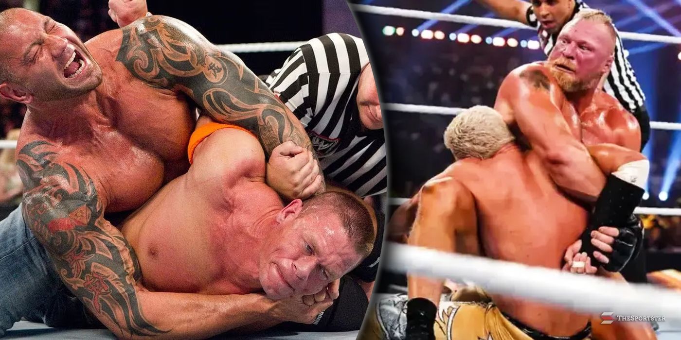 WWE Superstars With Iconic Finishers (& The Wrestlers Who Did It Better)