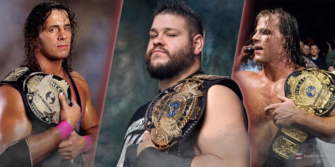 Every WWE Championship Design From The 1990s, Ranked
