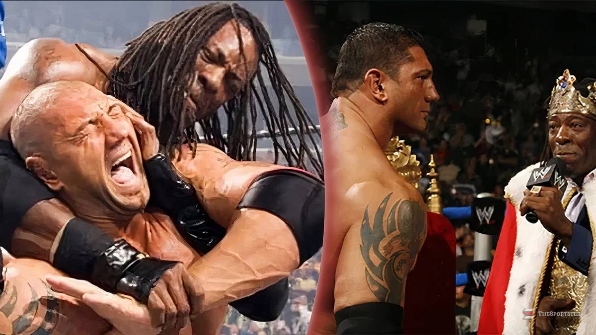 The Infamous WWE Backstage Fight Between Booker T & Batista, Explained