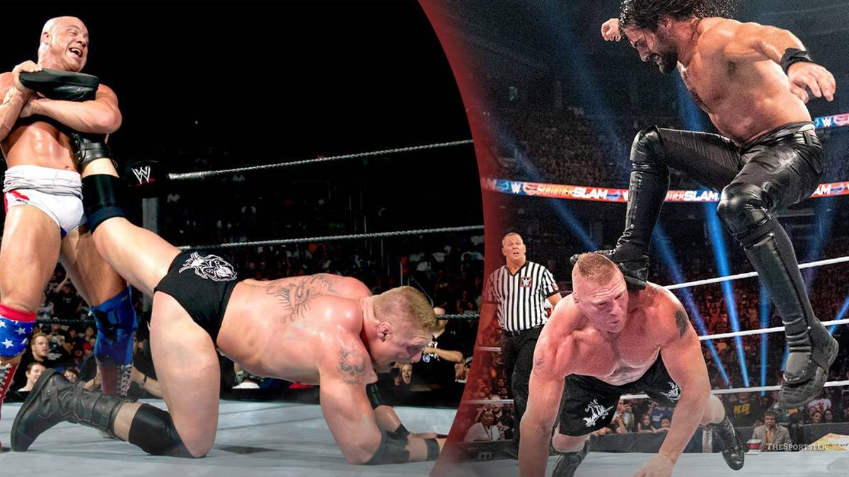 Brock Lesnar's Forgotten WWE Clean Losses