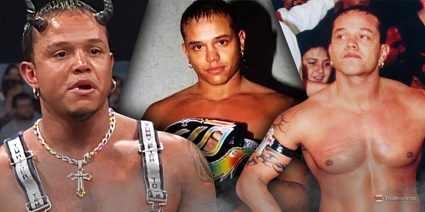 Rey Mysterio Without Mask Fighting