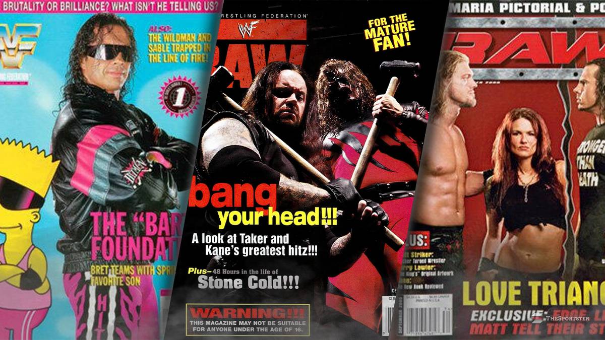 Coolest WWE Magazine Covers