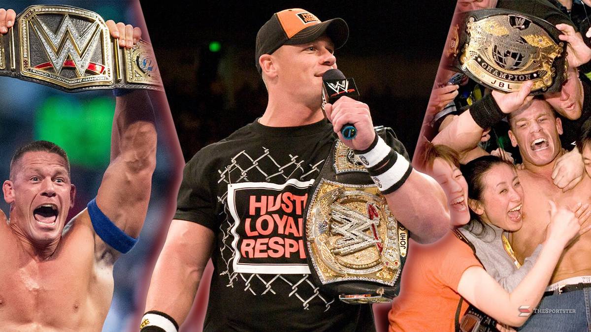 Every John Cena WWE World Title Reign, Ranked