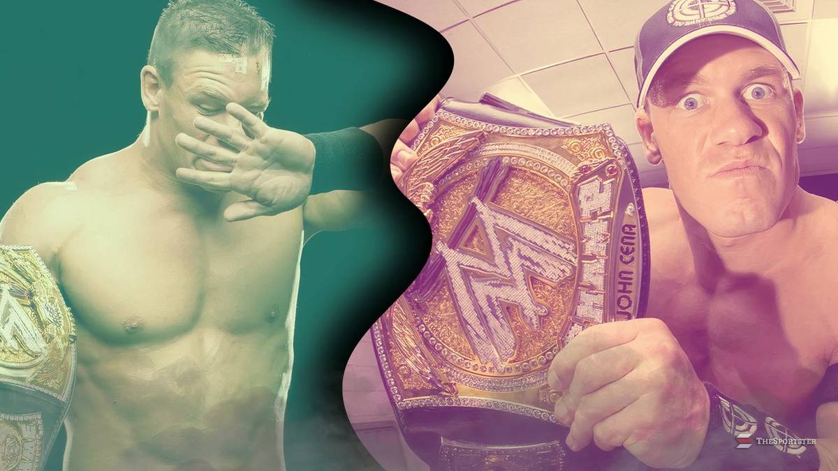 The Controversial History Of John Cena's WWE Championship Spinner Belt ...